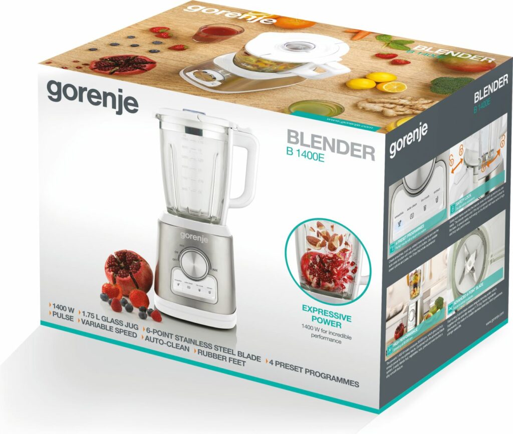 Blender – mikser B1400E gorenje - Svetlost